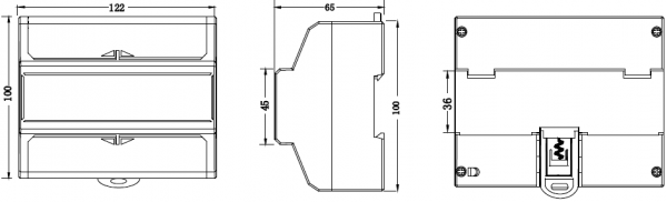 3 Phase DIN Rail Direct Connect Meter - Westwood Meters
